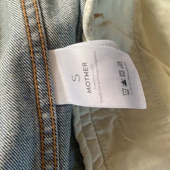 MOTHER | Jackets & Coats | Nwts Mother Good Luck Embroidered Denim ...